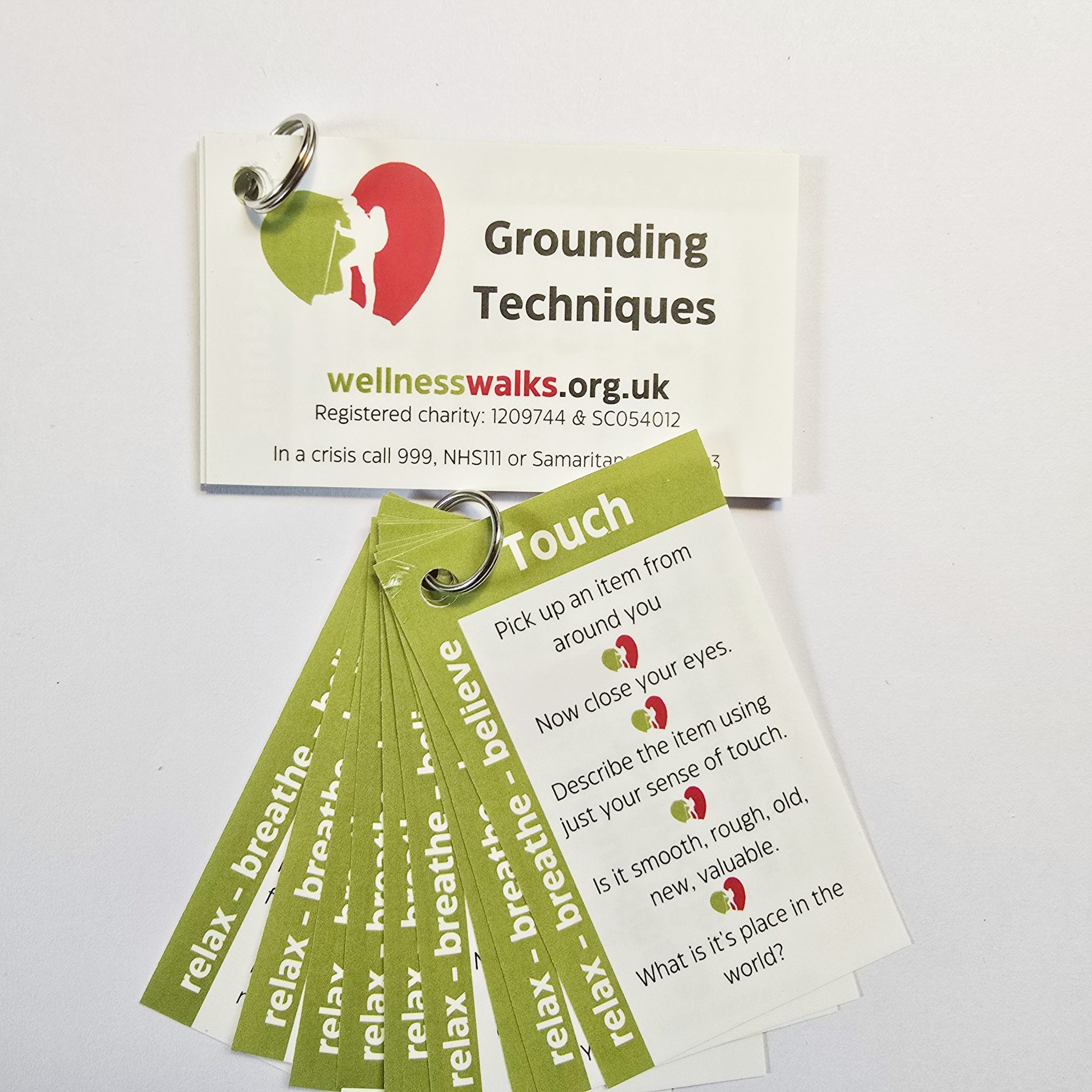 Grounding Techniques – support cards – Wellness Walks